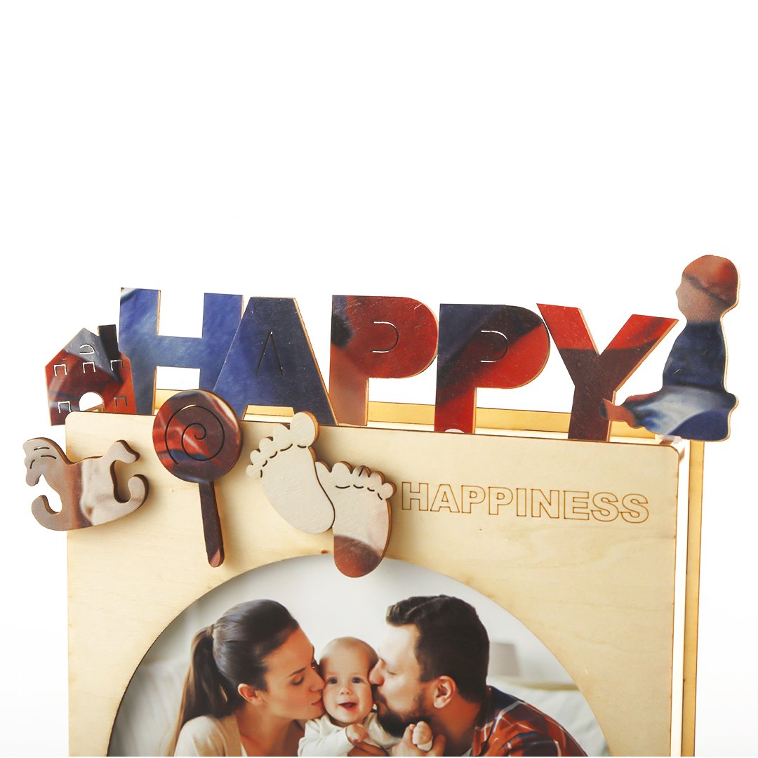 Happy Family - Personalized 3D Wooden Puzzle – Wander Puzzles